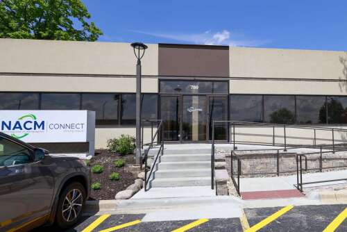 Suburban single-story office buildings without amenities experiencing ...
