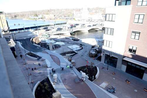 St. Charles unveils nearly completed First Street Plaza