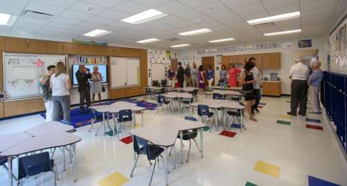 St. Walter School in Roselle opens new kindergarten building, a legacy ...