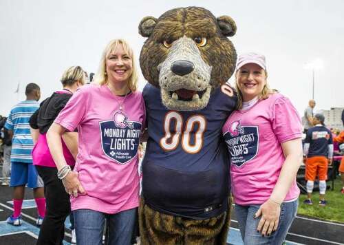 Advocate, Chicago Bears raise breast cancer awareness