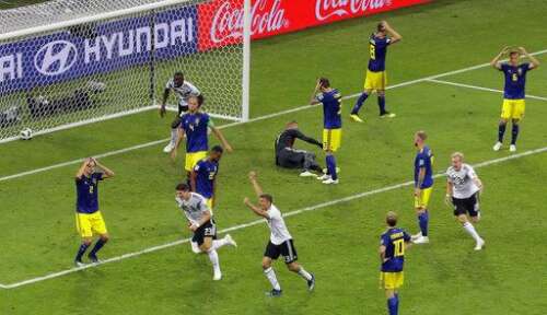 Germany shows World Cup grit, now has chance to advance
