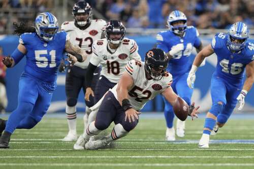 Five takeaways from the Bears’ blowout loss in Detroit