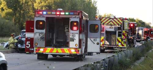 At least one killed in Route 83 crash