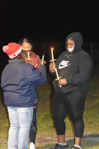Marion community gathers to honor the short life of Jade Marie Beasley