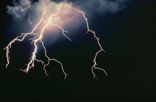 Strong thunderstorms rolling through suburbs early today