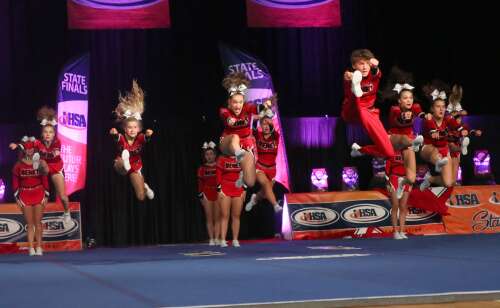 Images: IHSA Competitive Cheerleading State Finals