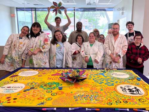 ‘So empowering’: Community blossoms through inclusive art project in ...