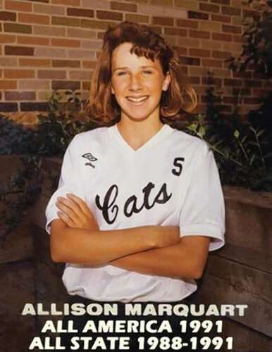 Allison Marquart was 4-time All-State in soccer