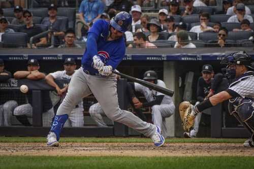 Cubs score 6 runs late to rally for 7-4 win over Yankees