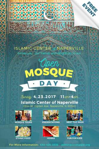 Islamic Center of Naperville (ICN) to host Open Mosque day for all Faiths