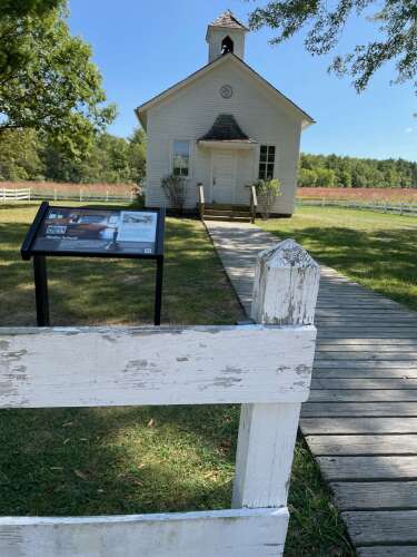 Volunteers to repaint historic Pioneer Sholes School museum fence in St ...
