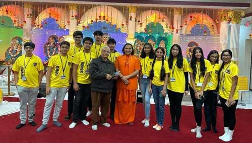 Sewa LEADs assist the Shiv Durga Temple for the Hindu festival Maha ...