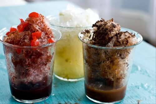 Coconut-Lime Shaved Ice