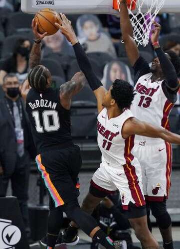 Adebayo Butler Lead Heat By Spurs For Third Straight Win
