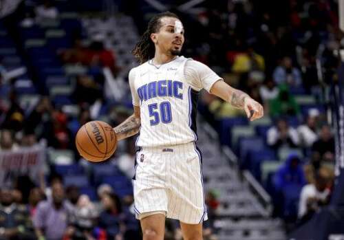 Cole, Harris lead Magic to 108-102 win over Pelicans