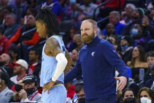 Maxey leads 76ers past Grizzlies 122-119 in OT minus Embiid