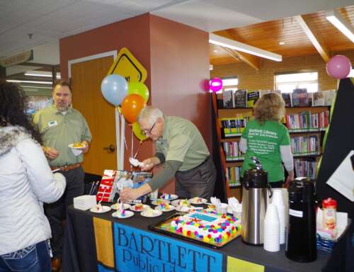 Bartlett Library hosted Renovation Celebration