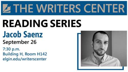 Award-winning poet Jacob Saenz to visit ECC Writers Center Reading ...