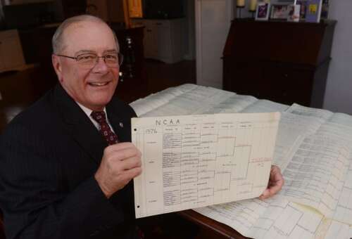 Constable: Why Libertyville man hand-draws his own NCAA brackets