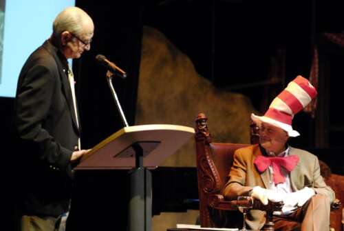 'Ernie the Attorney' gets roasted in Arlington Heights