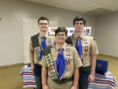 Six Scouts achieve Eagle Rank from Wheaton's Troop 34