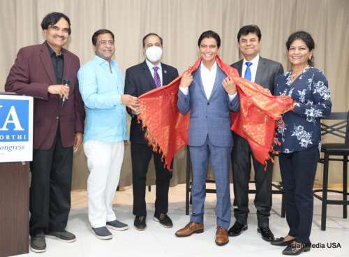 U.S. Congressman Raja Krishnamoorthi honors Dr. Sreenivas Reddy for his ...