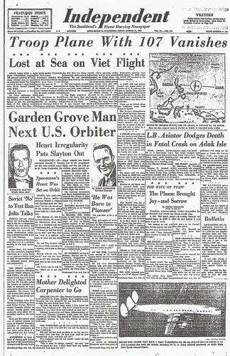 Remembering the 60th anniversary of the missing Flying Tiger Line ...