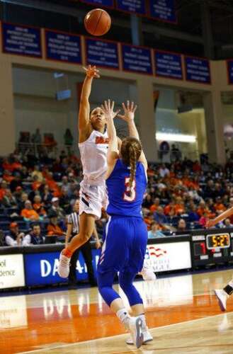 Slagus leads Bucknell women by American 66-54 for NCAA berth