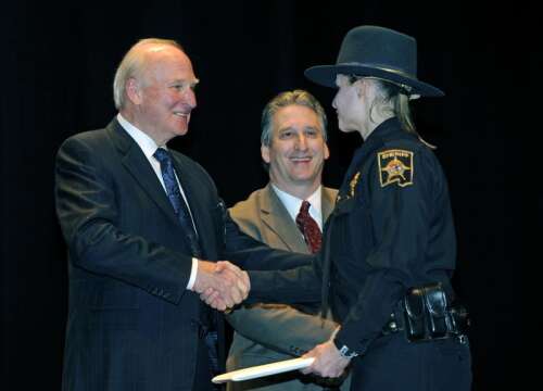 ATF special agent gives keynote address at SLEA graduation