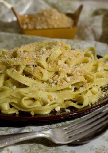 Browned butter lends deep flavors to pasta