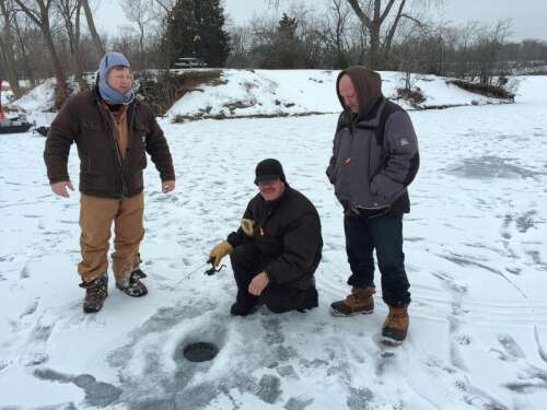 Lake Minear offers year-round fishing memberships