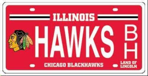 Jesse White promotes Blackhawks license plates