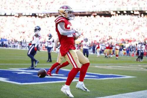 Lance throws 2 TD passes to lead 49ers past Texans 23-7
