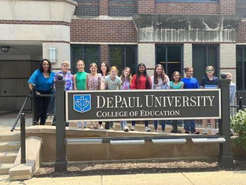 St. Emily Students Participate in DePaul University Summer Academy