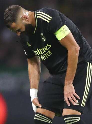Relief for Real Madrid as Benzema has minor tendon injury