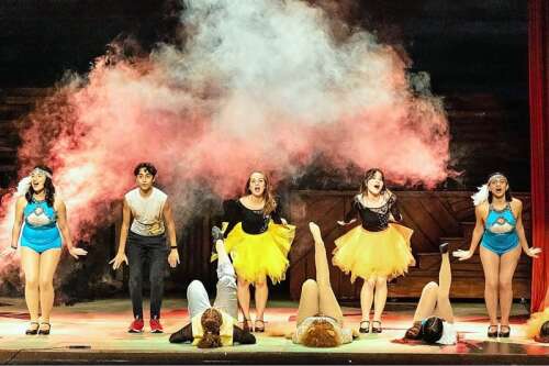 100+ students take an epic adventure in 'Big Fish' at Metea Valley High ...