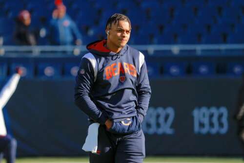 Fields returns to Bears practice