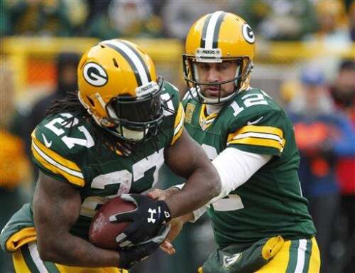 Marshawn Lynch and Eddie Lacy carry load into NFC title game
