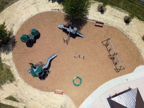 A first for Illinois: Glen Ellyn installs playground made of recycled ...