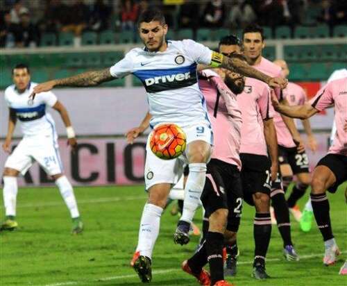 Inter Milan fails to move top after 1-1 draw at Palermo