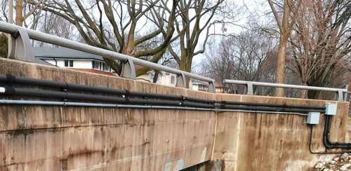 Graffiti containing racial slurs found under Mount Prospect bridge