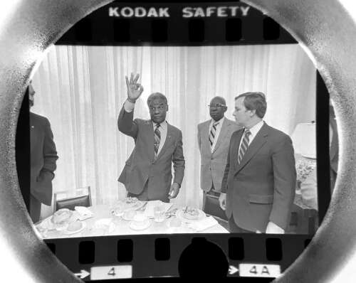 Images: Through the Film Magnifier: Ted Kennedy, Chet Coppock, Wheaton ...