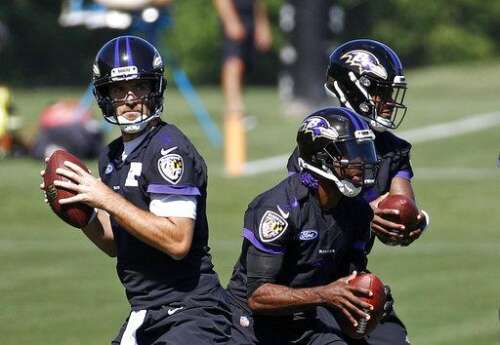 With RG3 aboard, Ravens have 'three quality quarterbacks'
