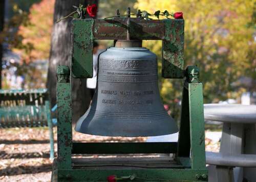 Glenbard West alumni secure funding for victory bell restoration