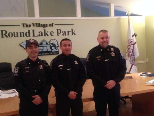 Round Lake Park police officers recognized at ceremony
