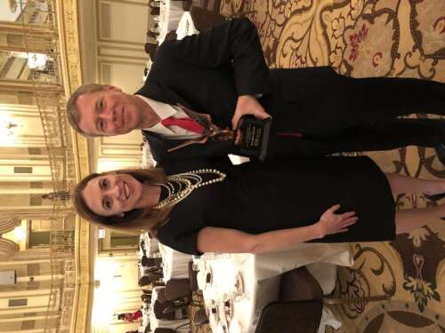 Doug Darch receives Illinois Chamber's Champion of Free Enterprise Award