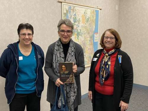 Local DAR group presents author Ann Durkin Keating