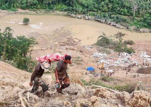Rescuers recover 26 dead from mudslide in India's northeast
