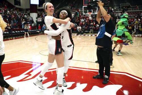 Belibi dunk highlights No. 1 Stanford rout of Montana State