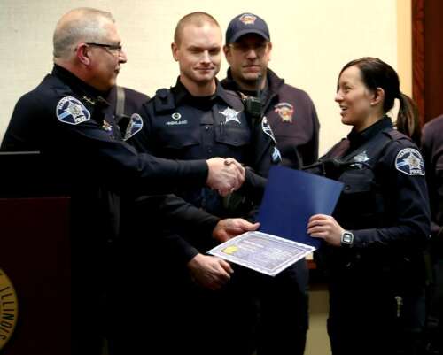 Warrenville police honored for saving heart attack patient